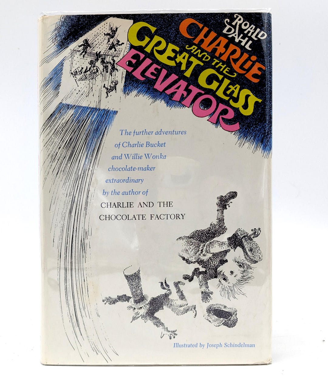 VG 1972 1st/1st Roald Dahl, CHARLIE and the Great Glass Elevator, Willy ...