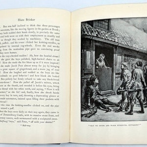 Hans Brinker or the Silver Skates, by Mary Mapes Dodge 1917 Illustrated ...