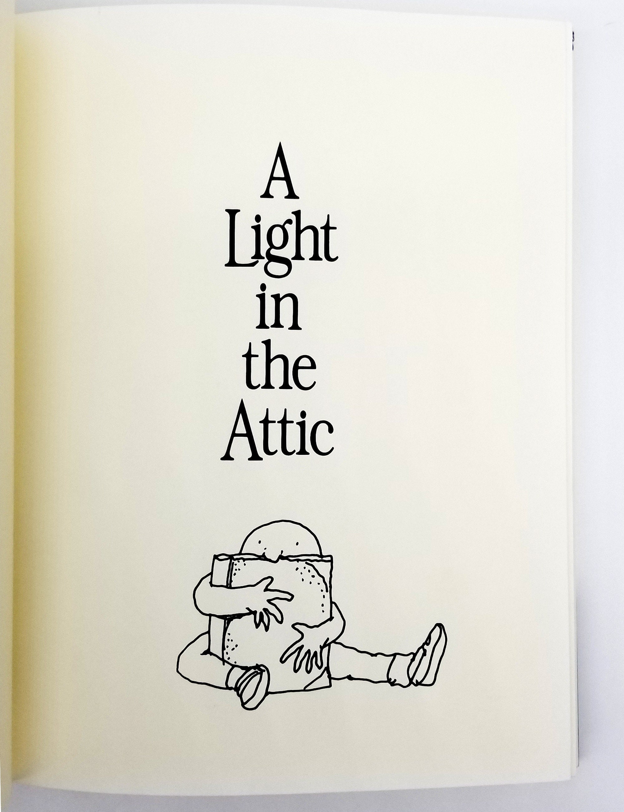 A Light in the Attic, Poems & Drawings by Shel Silverstein 1981 - Etsy