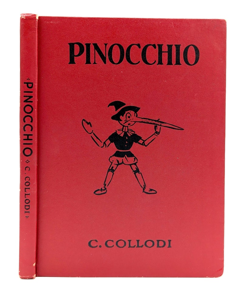 PINOCCHIO by C. Collodi 1940 Illustrated by Tony Sarg - Etsy