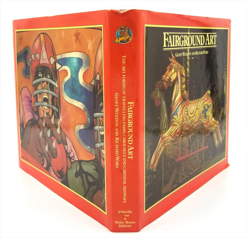 Vintage Fairground Art Book: Carousels & Carnival Midways - Etsy