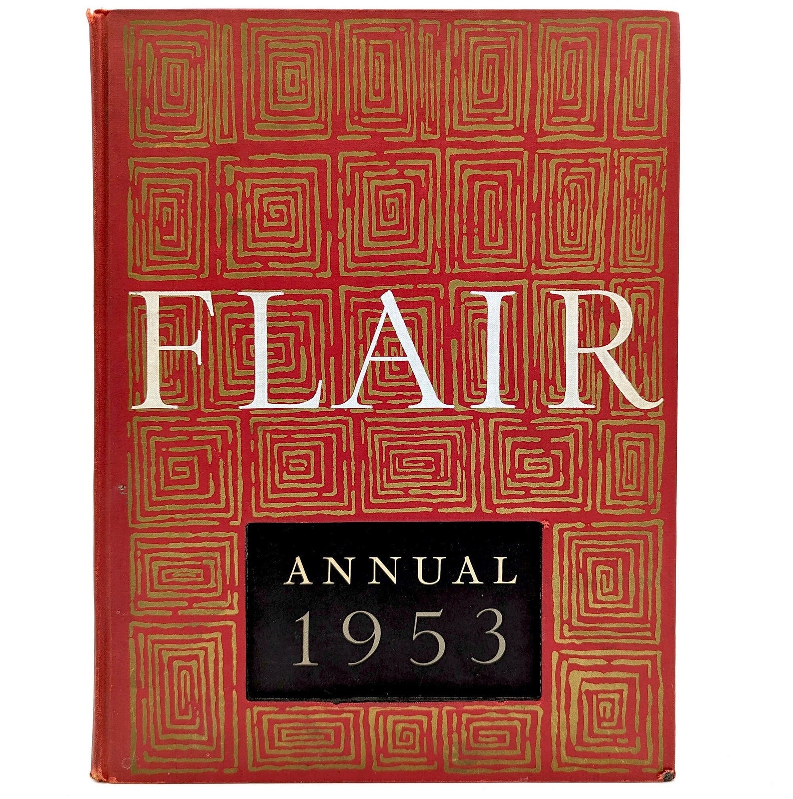 Annual 1953 FLAIR Magazine Cowles Hardcover, Flip Pgs, Artists, Dali ...