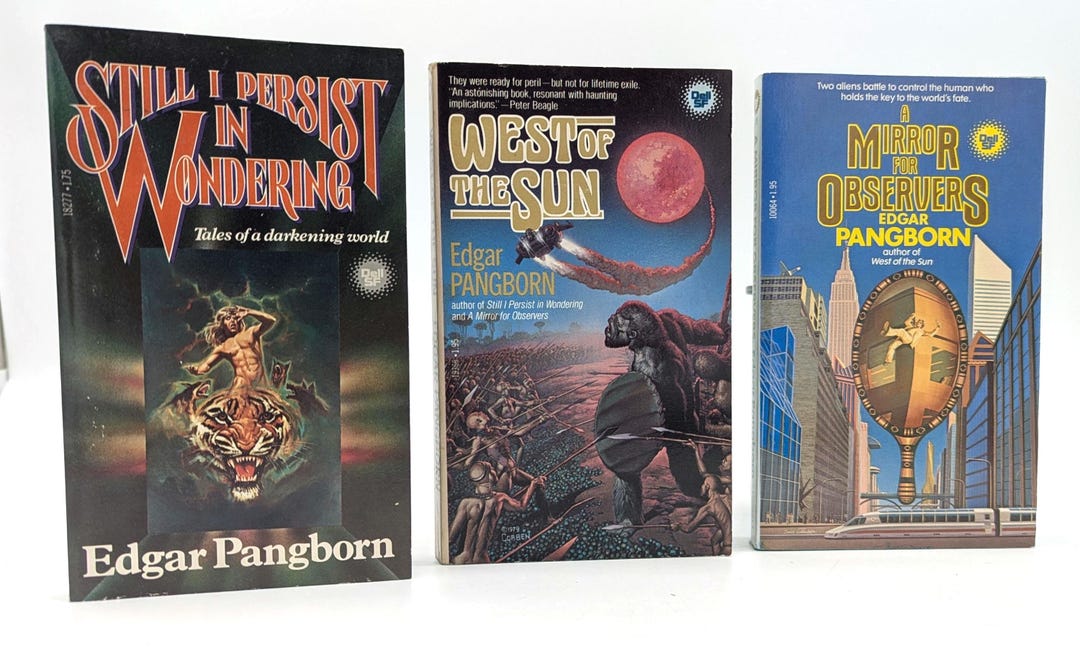 Edgar Pangborn Sci-fi Paperbacks, 1970s-80s Dell SF, Set of 3 - Etsy