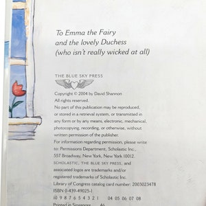 Alice the Fairy by David Shannon, A Fun Story About a Temporary Fairy ...