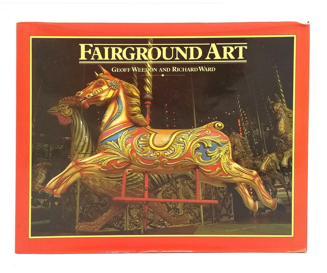 Vintage Fairground Art Book: Carousels & Carnival Midways - Etsy
