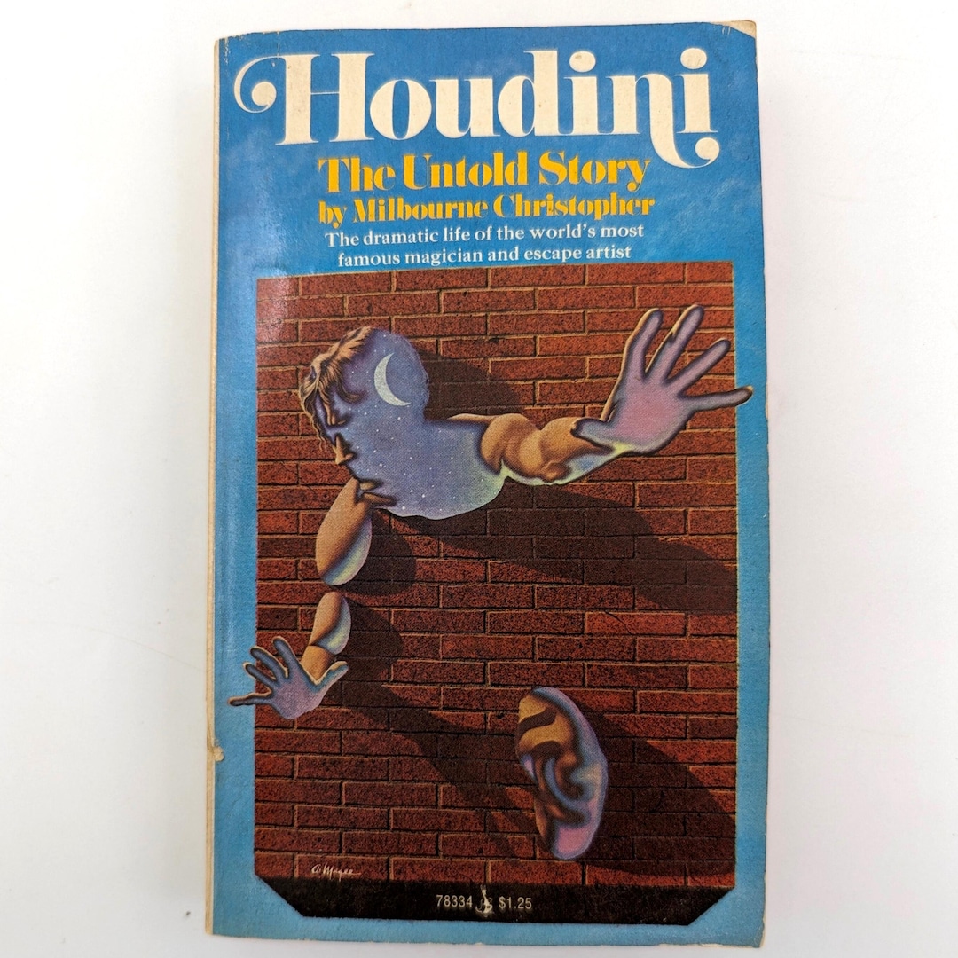 HOUDINI: the Untold Story by Milbourne Christopher (1975 PB) - Etsy