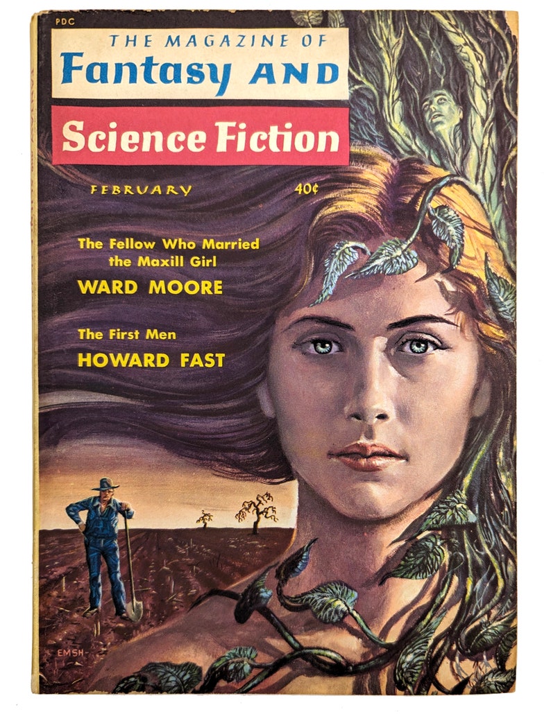 1960's LOT of 8, Fantasy and Science Fiction Magazines, Jan-feb, May ...