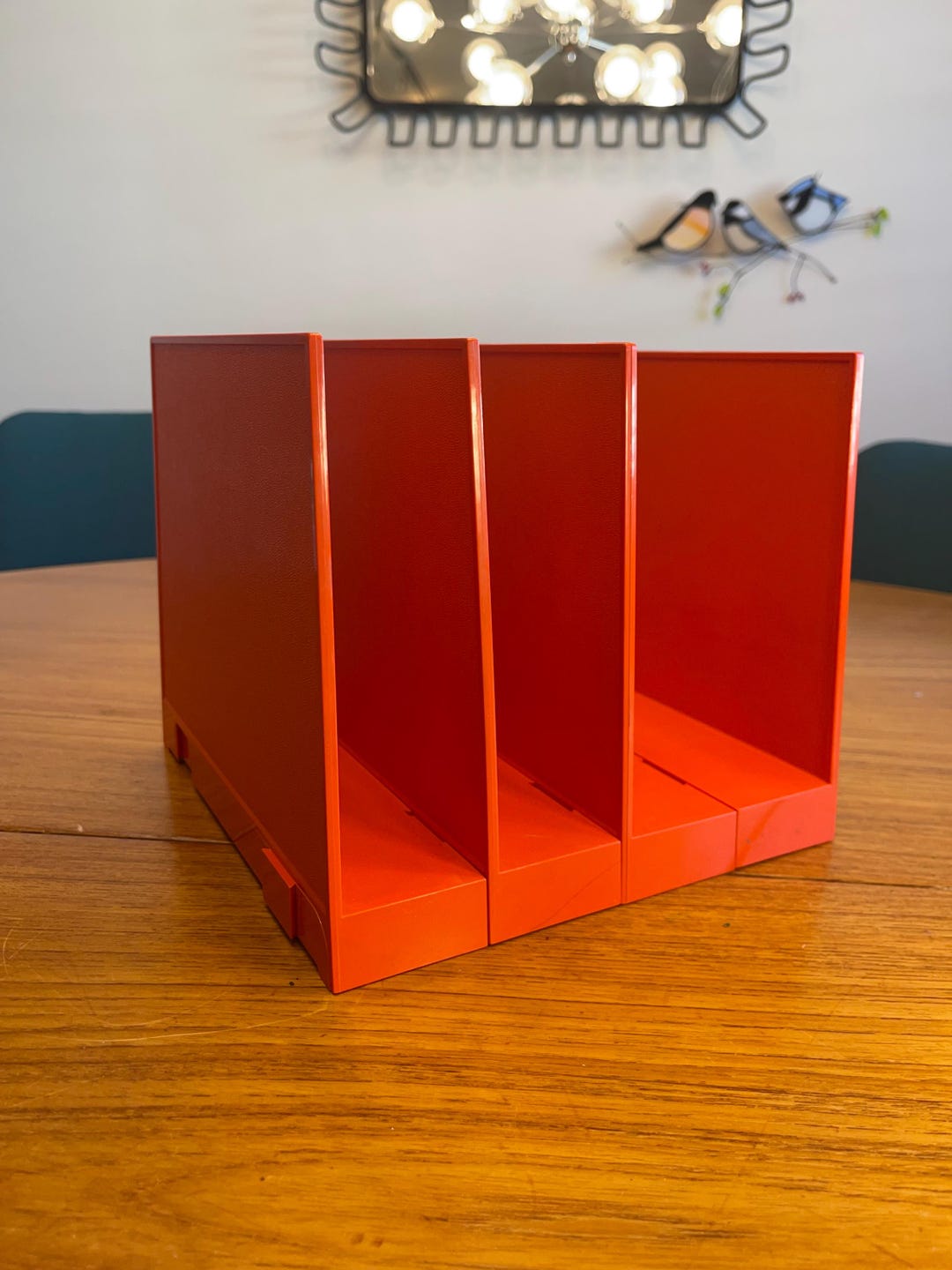 Vintage File Folder Organizer Desk Plastic Space Age Starmark - Etsy