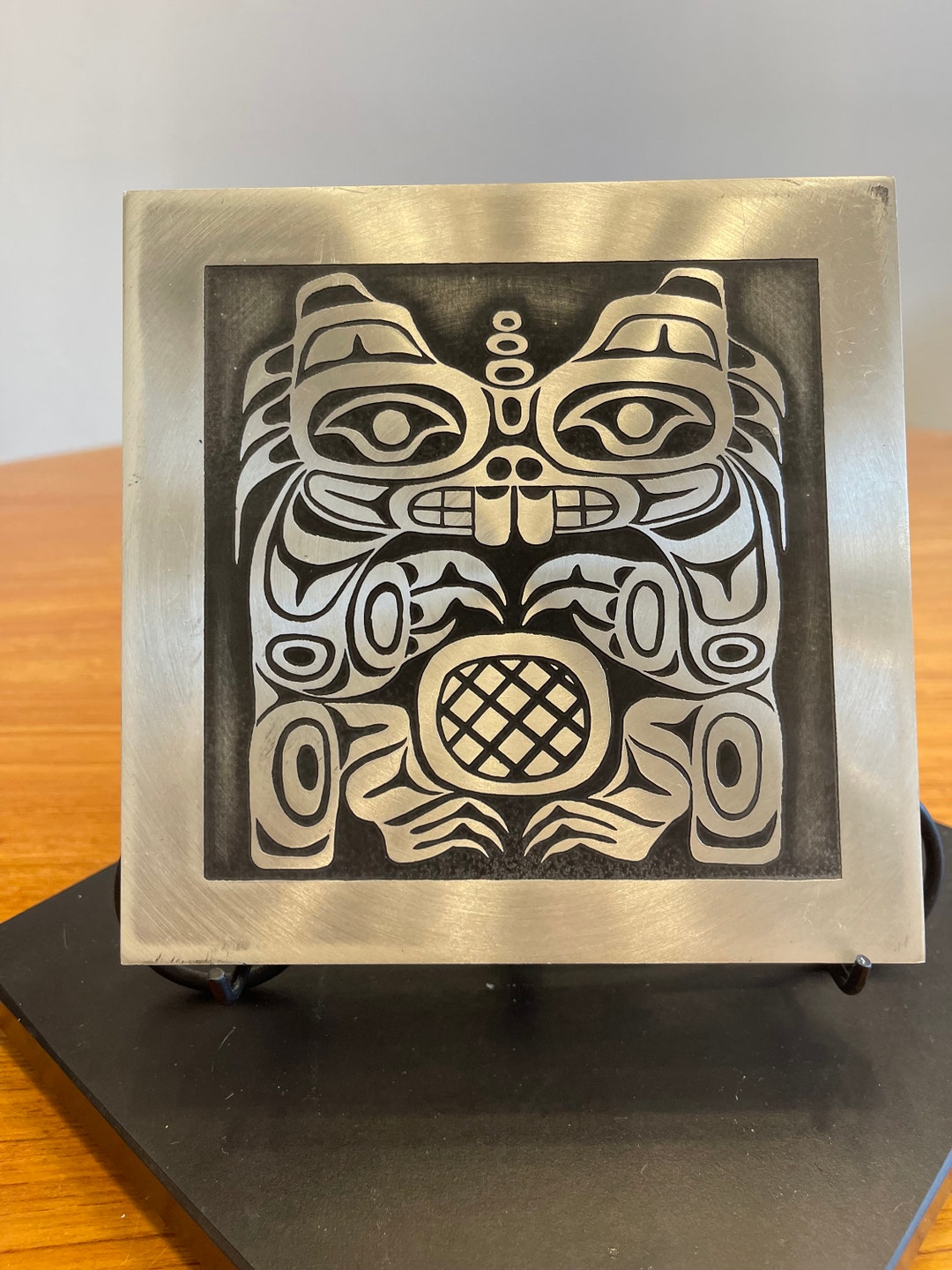 Vintage Haida Indigenous Wall Plaque Orchard Studio - Etsy