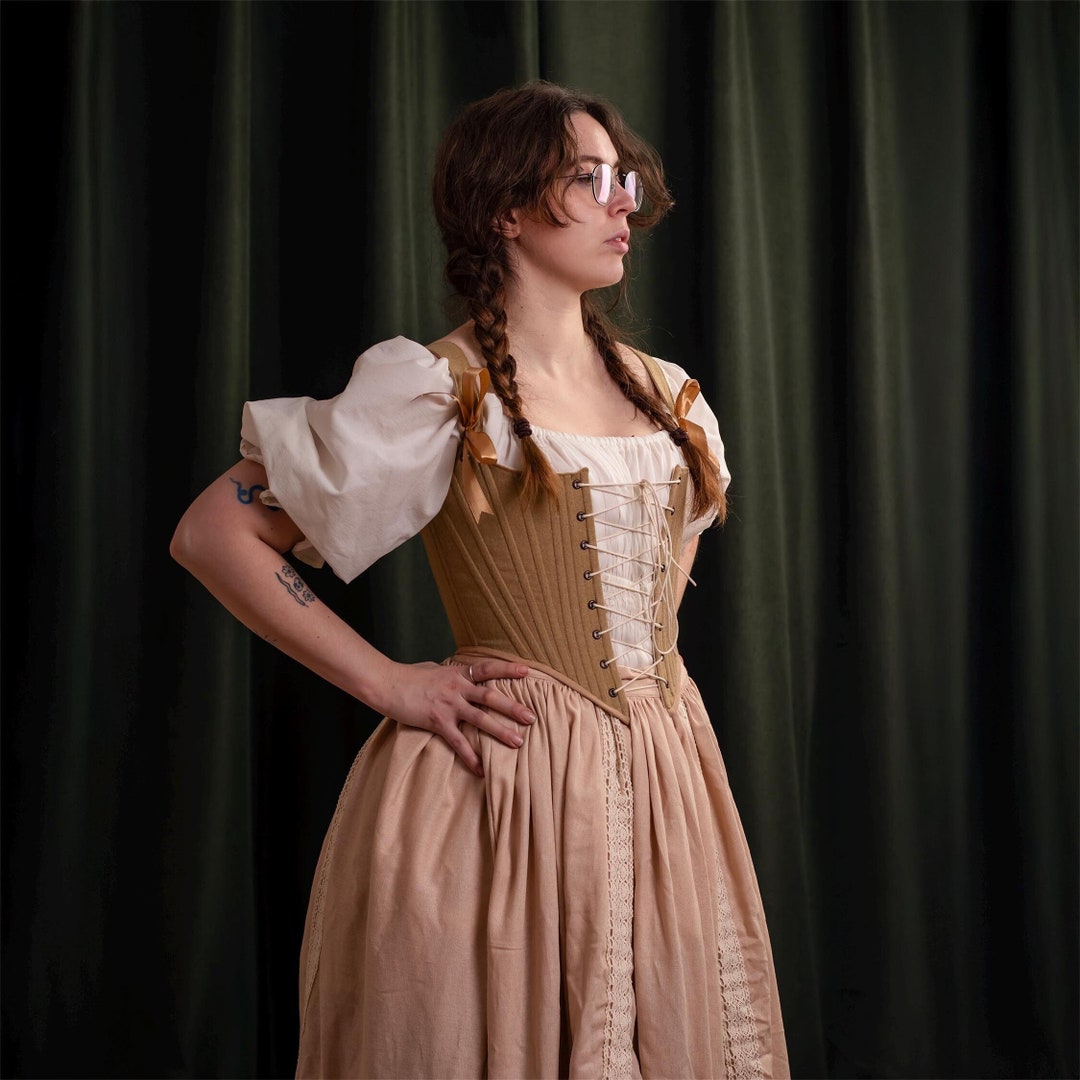Custom Corset Top, Cottagecore & Renaissance Faire Overdress Stays ...