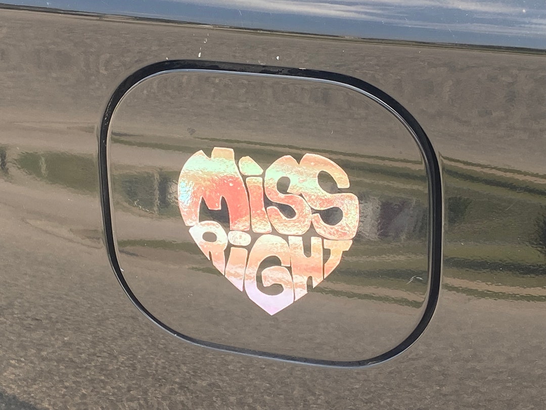 Miss Right Bangtan BTS Holographic Logo Car Decal - Etsy