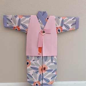 Origami Hanbok Korean Party Favors - Etsy
