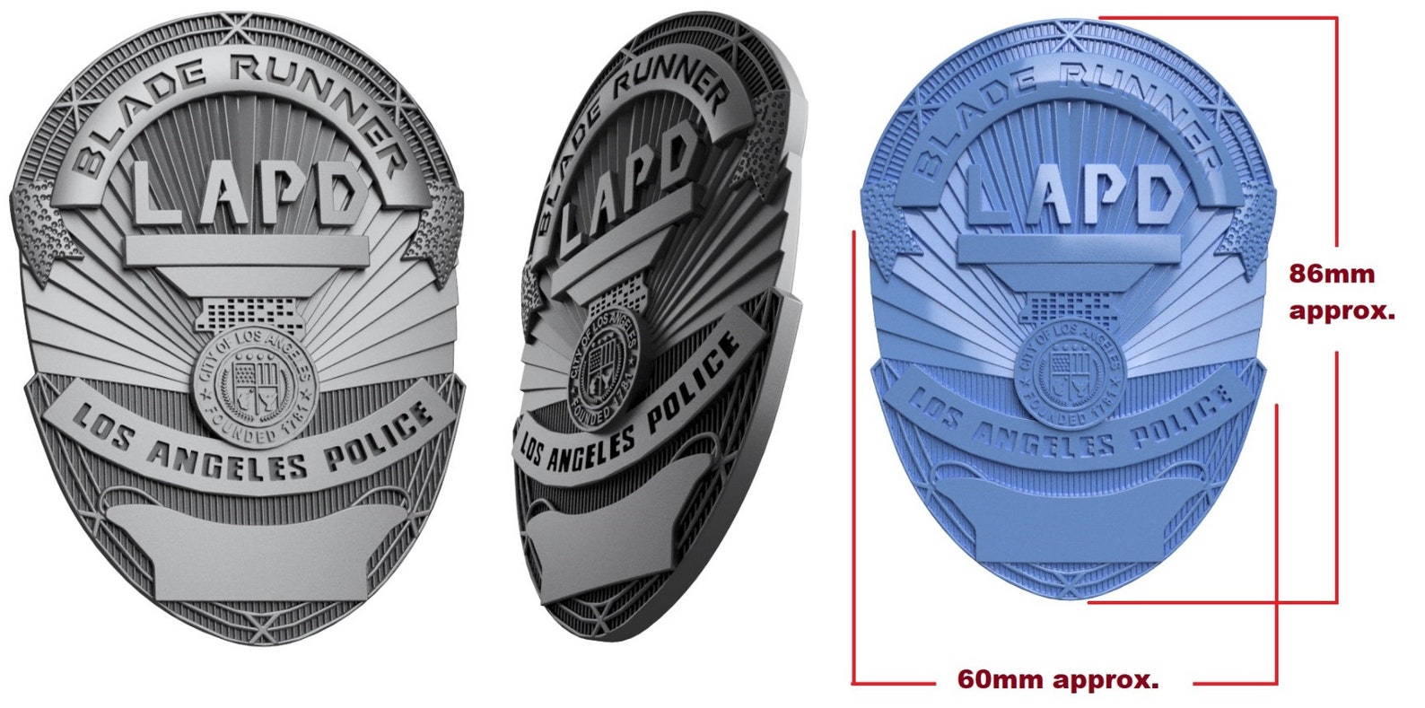 Blade Runner LAPD Badge & I.D. - Etsy