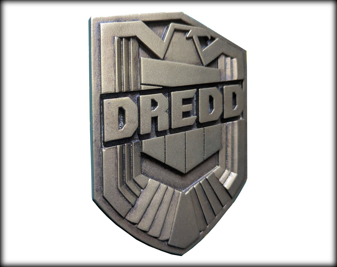 Dredd Cosplay Badge - Etsy
