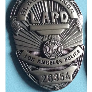 Blade Runner LAPD Badge & I.D. - Etsy