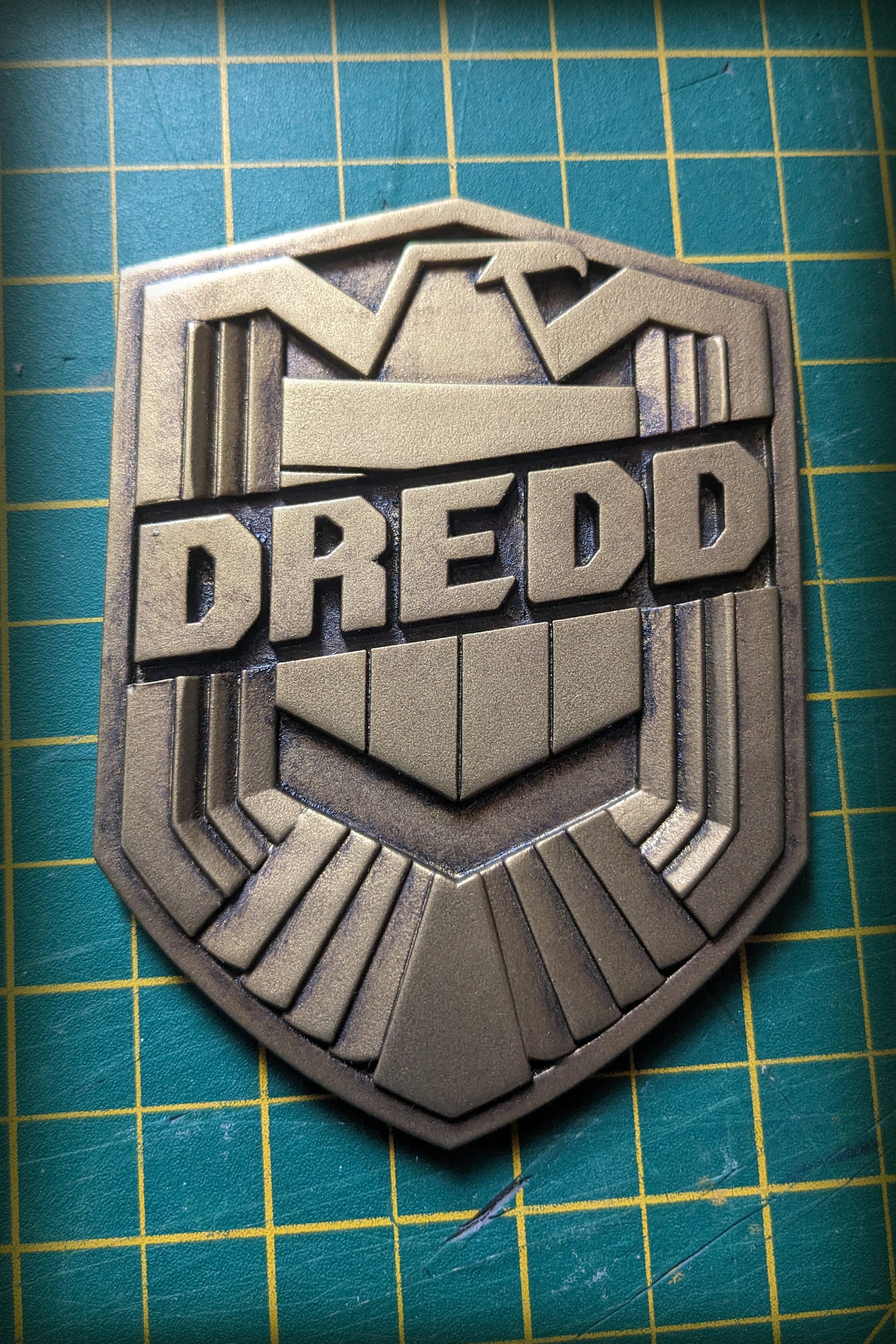 Dredd Cosplay Badge - Etsy