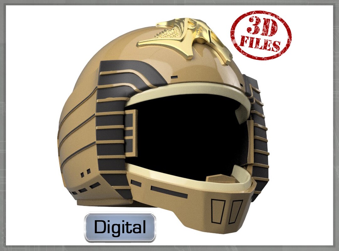 Colonial Warrior Viper Helmet Battlestar 3D Files - Etsy