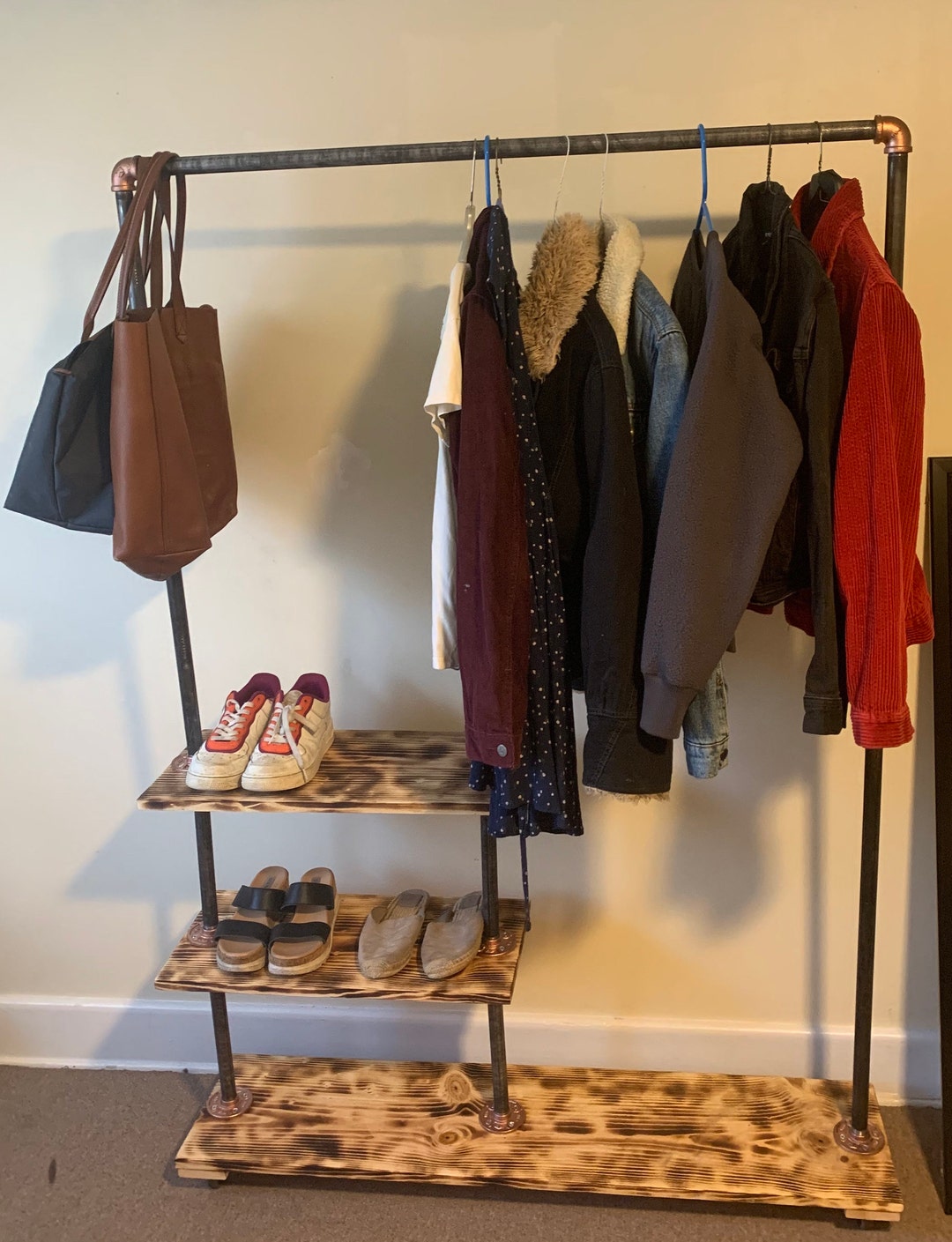 Handmade Clothing Rack - Etsy