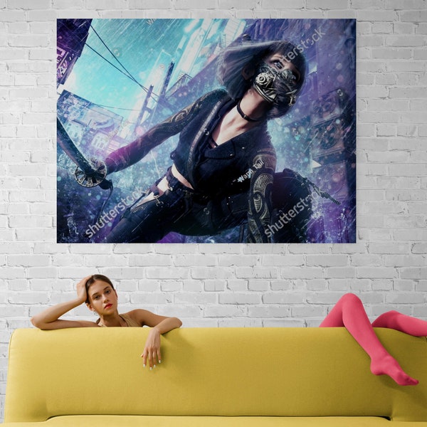 Cyberpunk Office Decor - Etsy