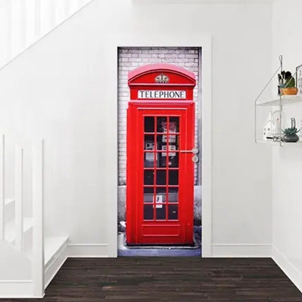 Red Telephone Box - Etsy