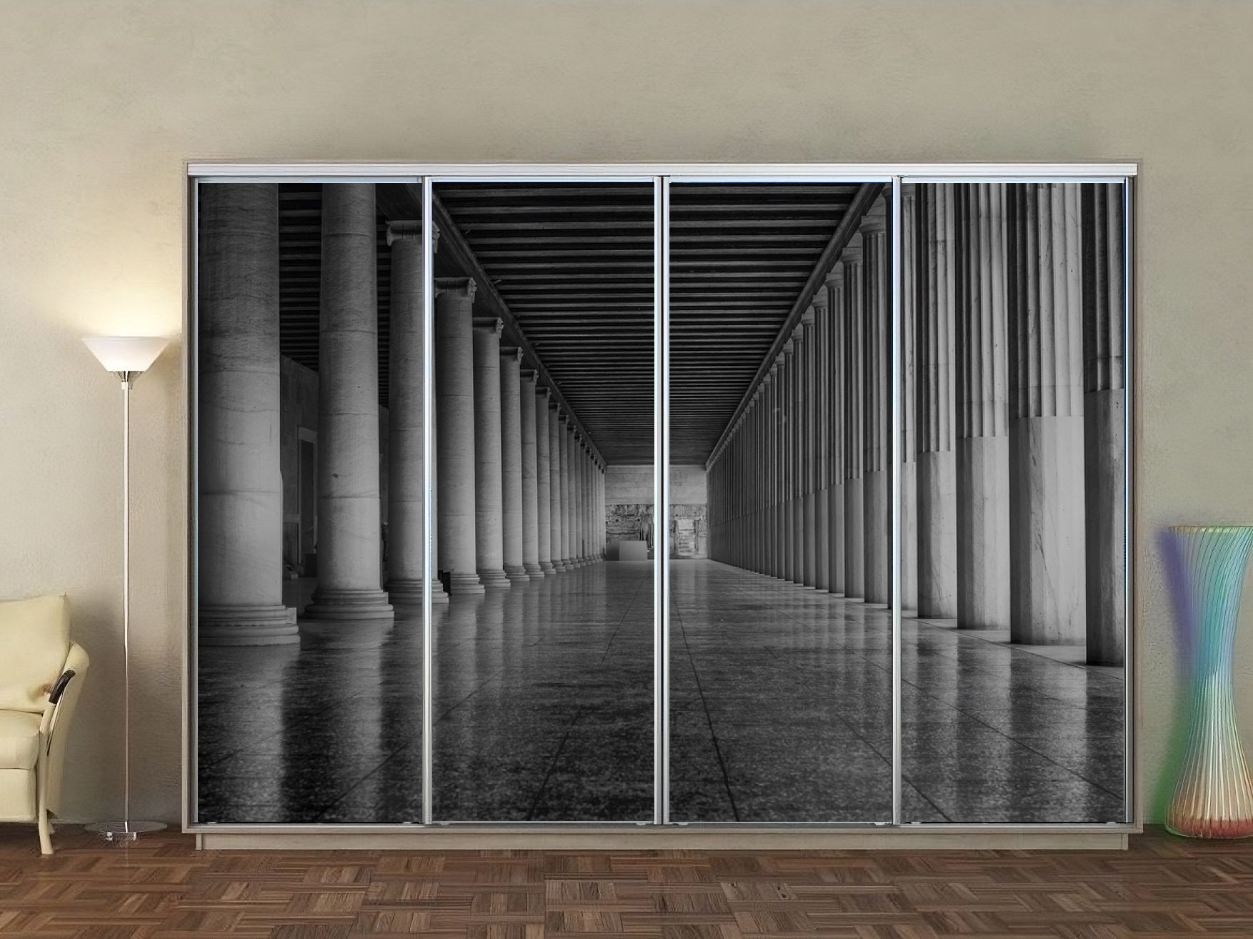 Kids Room Wardrobe, Door Decal, Furniture Wrap, Wardrobe Decor, Bedroom ...