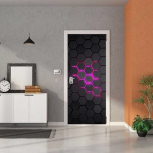 3D Door Mural, Door Sticker, Adhesive Vinyl for Door Door Wallpaper ...