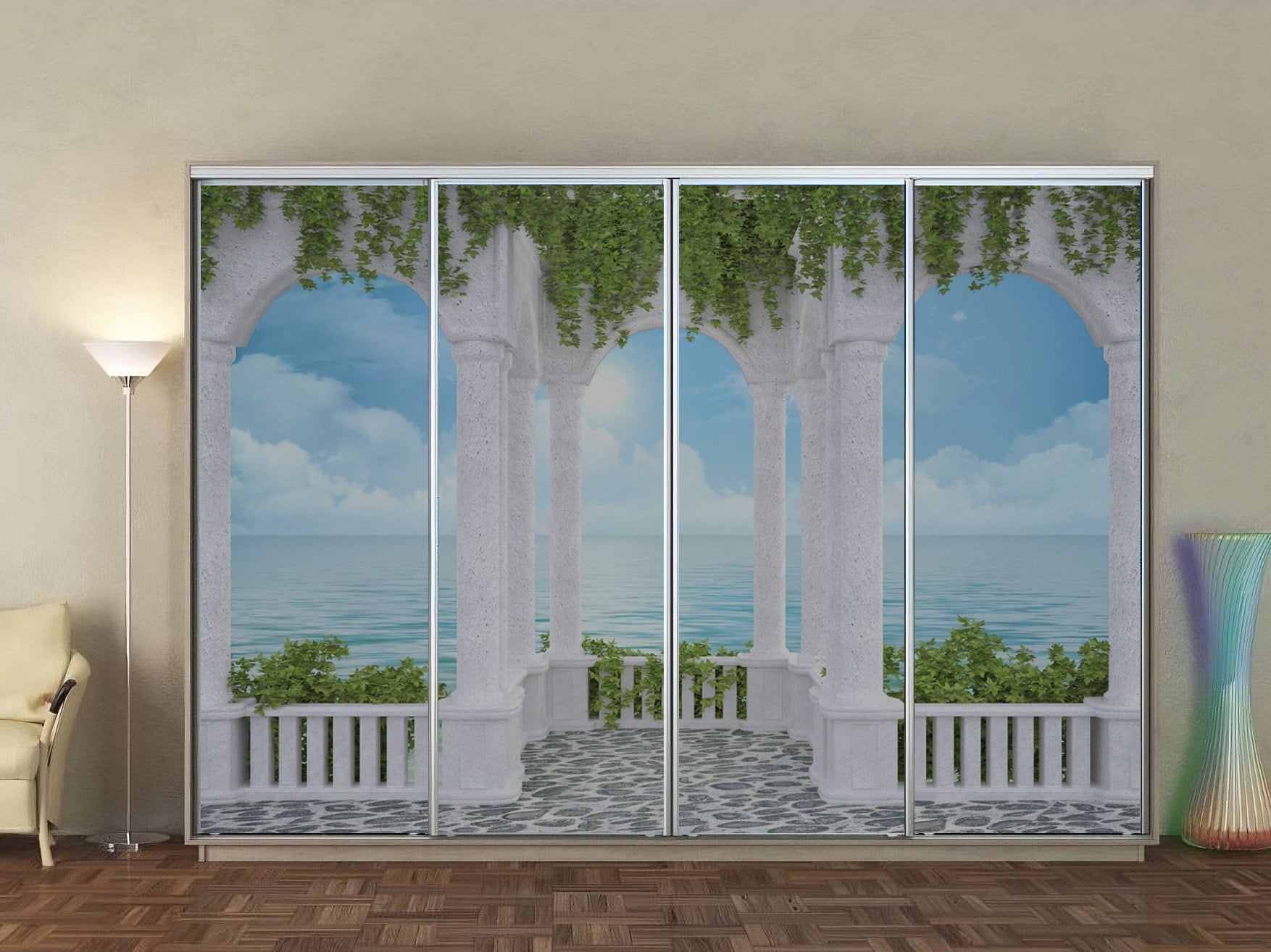 Wow Dressing Room Door Sticker, Custom Door Art, Closet Decorative ...