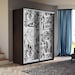 Modern WARDROBE STICKER - Closets or Sliding Door Wardrobes Designs ...