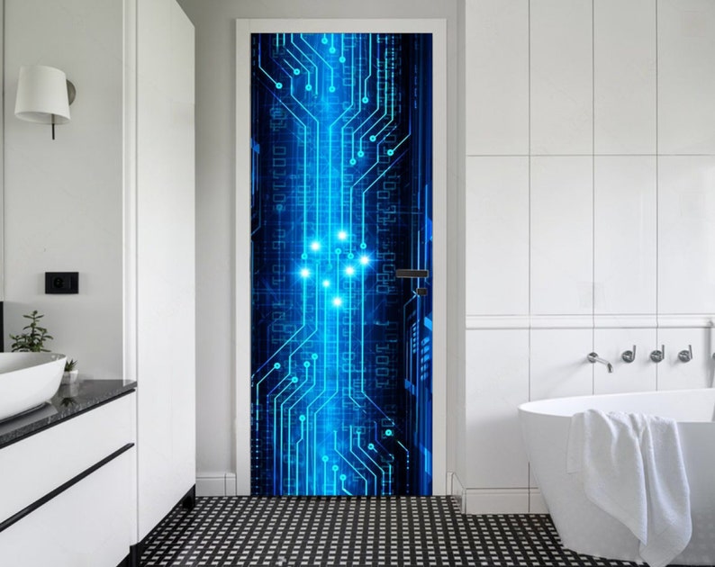 3D Door Mural Door Sticker Adhesive Vinyl for Door Door - Etsy