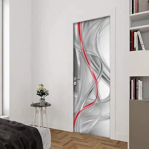 Peel and Stick Vinyl 3d Door Sticker Wall Decor Door Sticker Murals ...