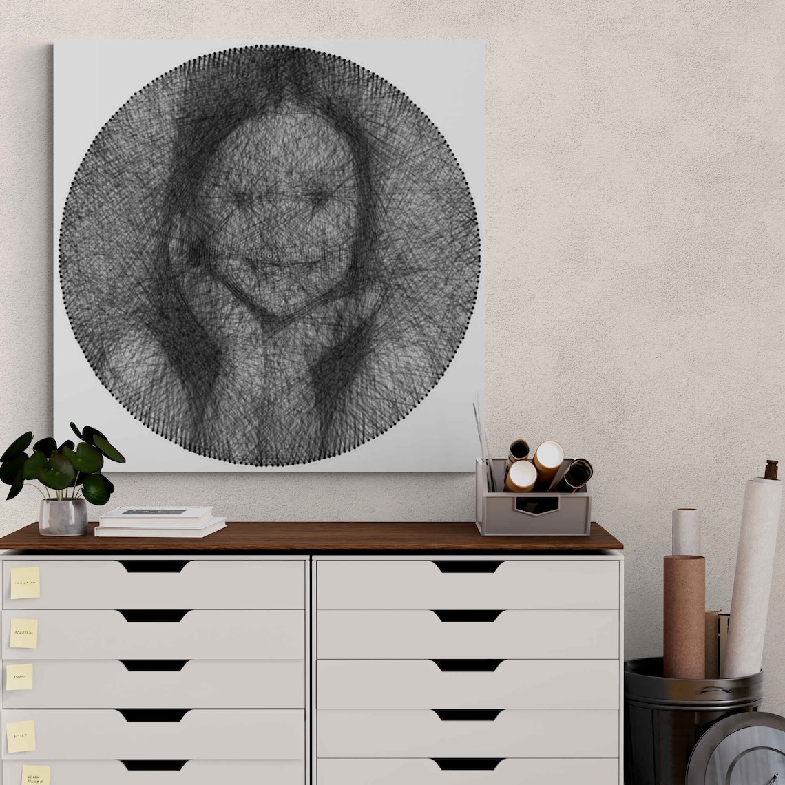 Personalized String Art Portrait, Thread Portrait, Gift for Everyone ...
