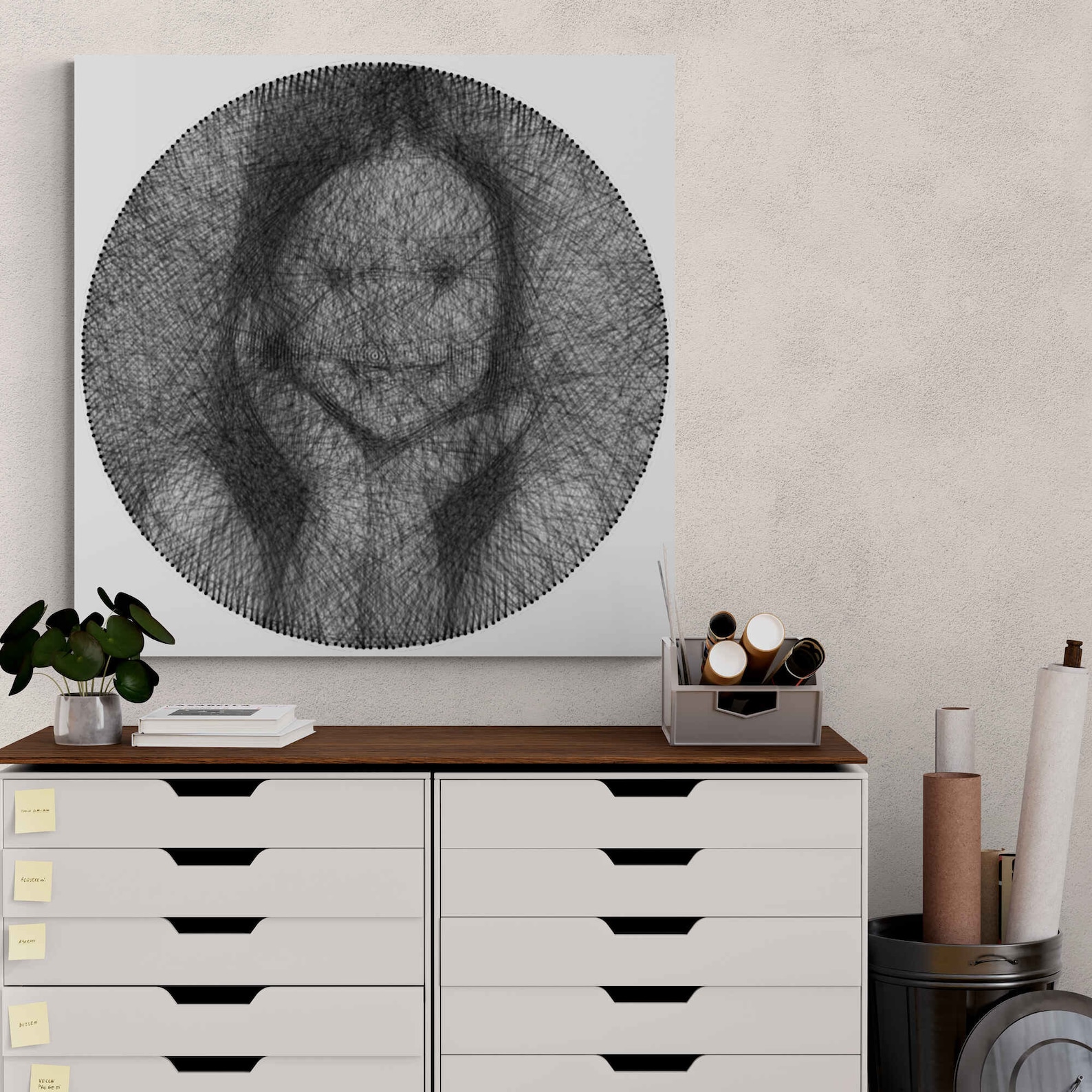 Personalized String Art Portrait, Thread Portrait, Gift for Everyone ...