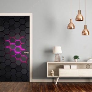 3D Door Mural, Door Sticker, Adhesive Vinyl for Door Door Wallpaper ...