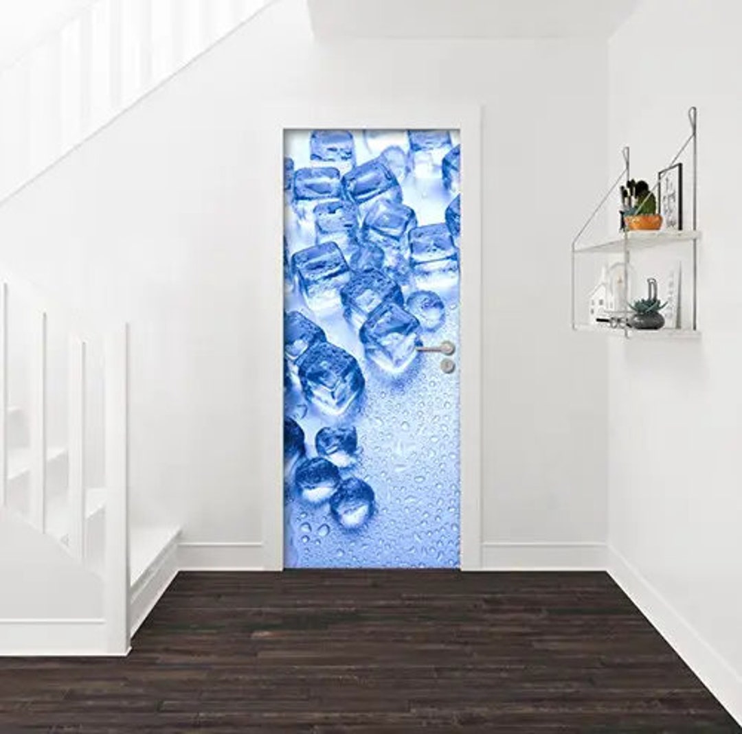 Self Adhesive Door Sticker 3d Door Sticker Peel and Stick Viny Door ...