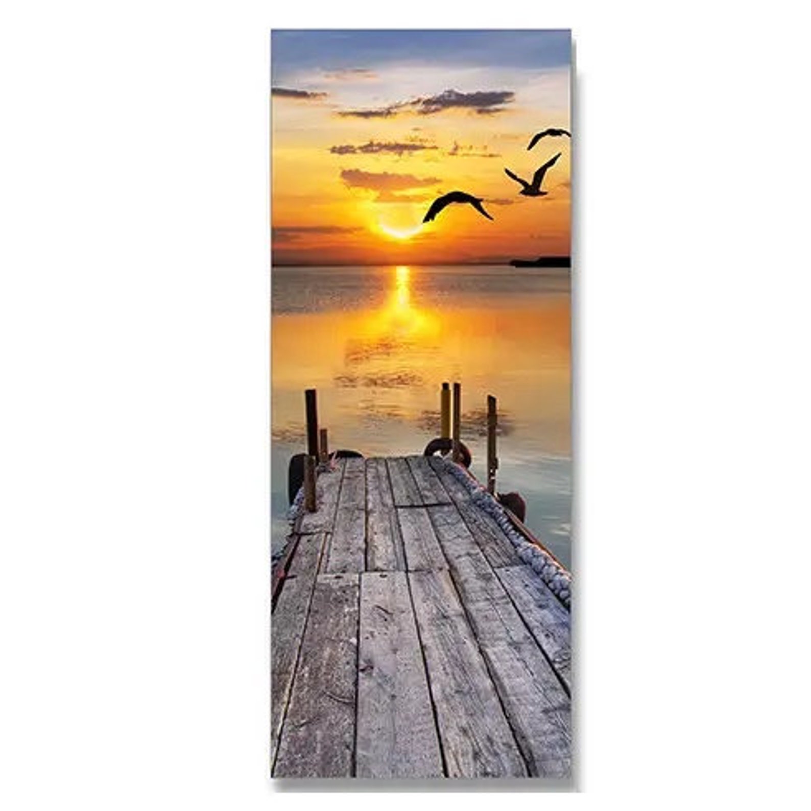 Nature Door Sticker Vinyl Door Decor Peel and Stick Door Decal ...