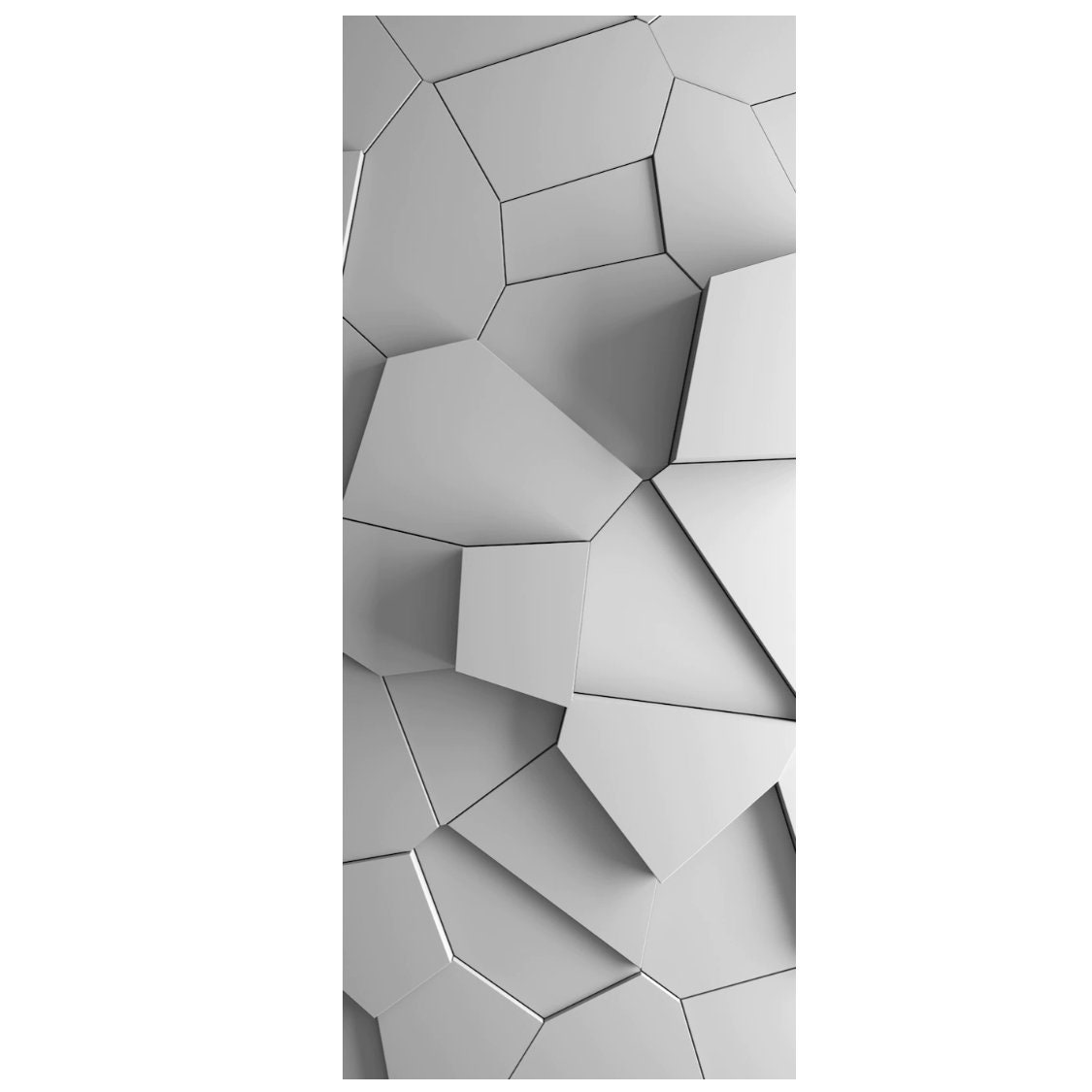 Modern Door Sticker, 3D Door Mural, Door Decor, Peel & Stick, Door Art ...