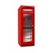 Red Phone Booth Refrigerator Decal, Peel & Stick Fridge Door Mural - Etsy