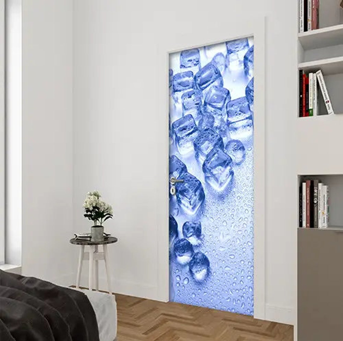 Self Adhesive Door Sticker 3d Door Sticker Peel and Stick Viny Door ...