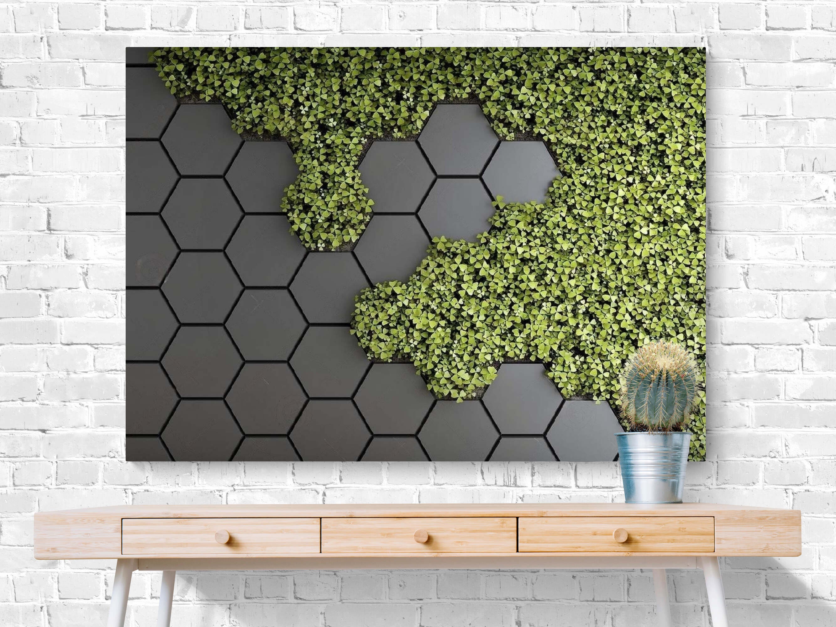 HONEYCOMB WALL ART 3d Painting Wallpaper Mural Modern - Etsy
