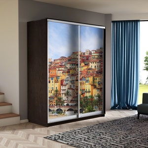Landscape Door Sticker: Self-adhesive Waterproof Mural - Etsy