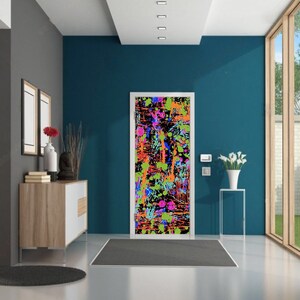 Door Decor Graffiti Door Murals Peel and Stick Door Decoration Front ...