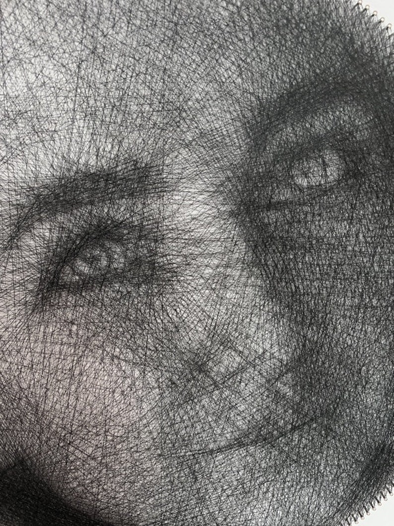 Personalized String Art Portrait, Thread Portrait, Gift for Everyone ...