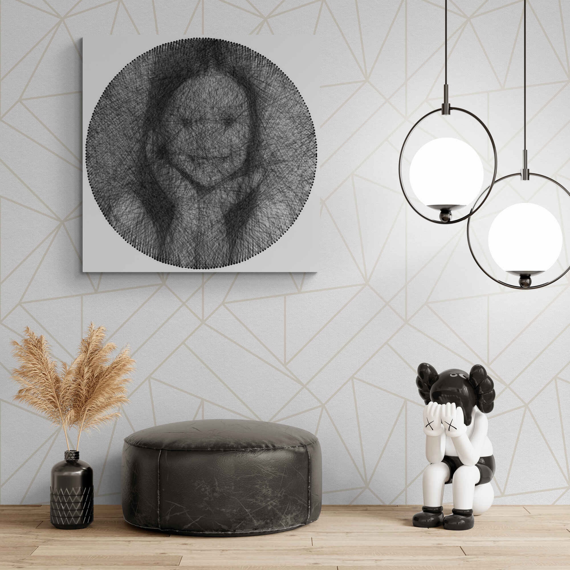 Personalized String Art Portrait, Thread Portrait, Gift for Everyone ...