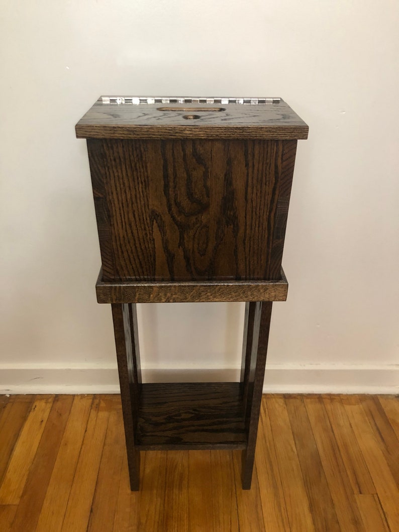 Church Collection Box, Donation Box, Comment Box, Free Standing, With ...