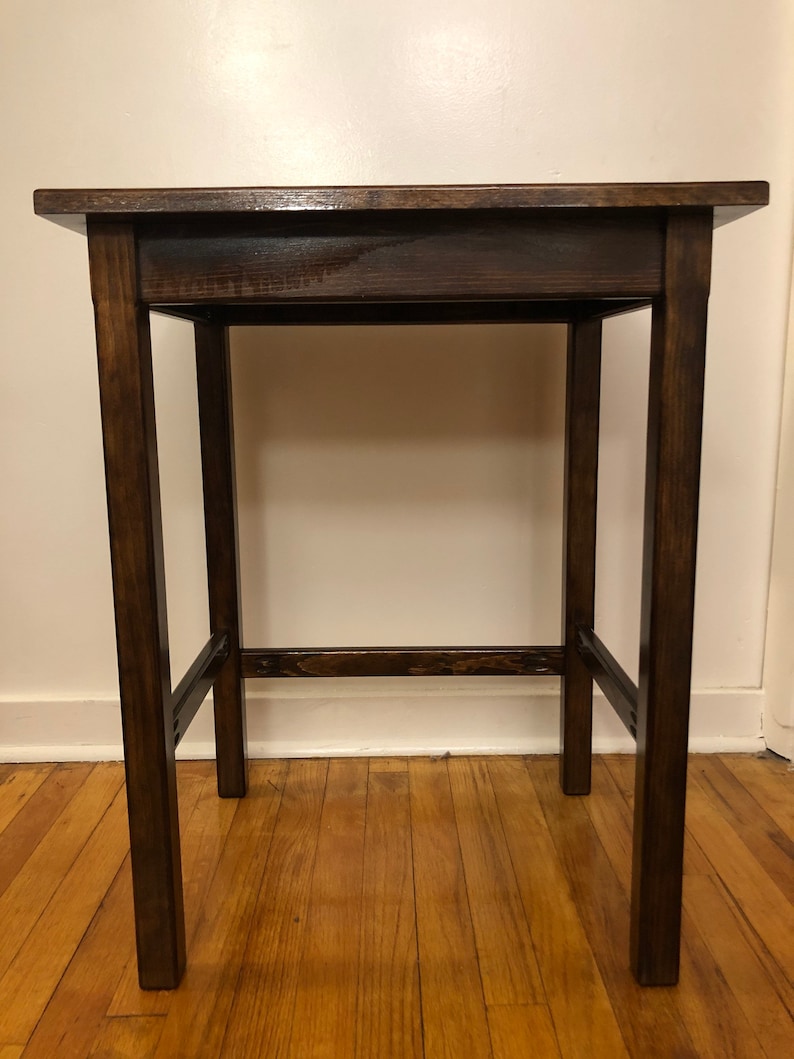 Small Desk School Desk Narrow Computer Desk Writing Desk Farmhouse Desk ...