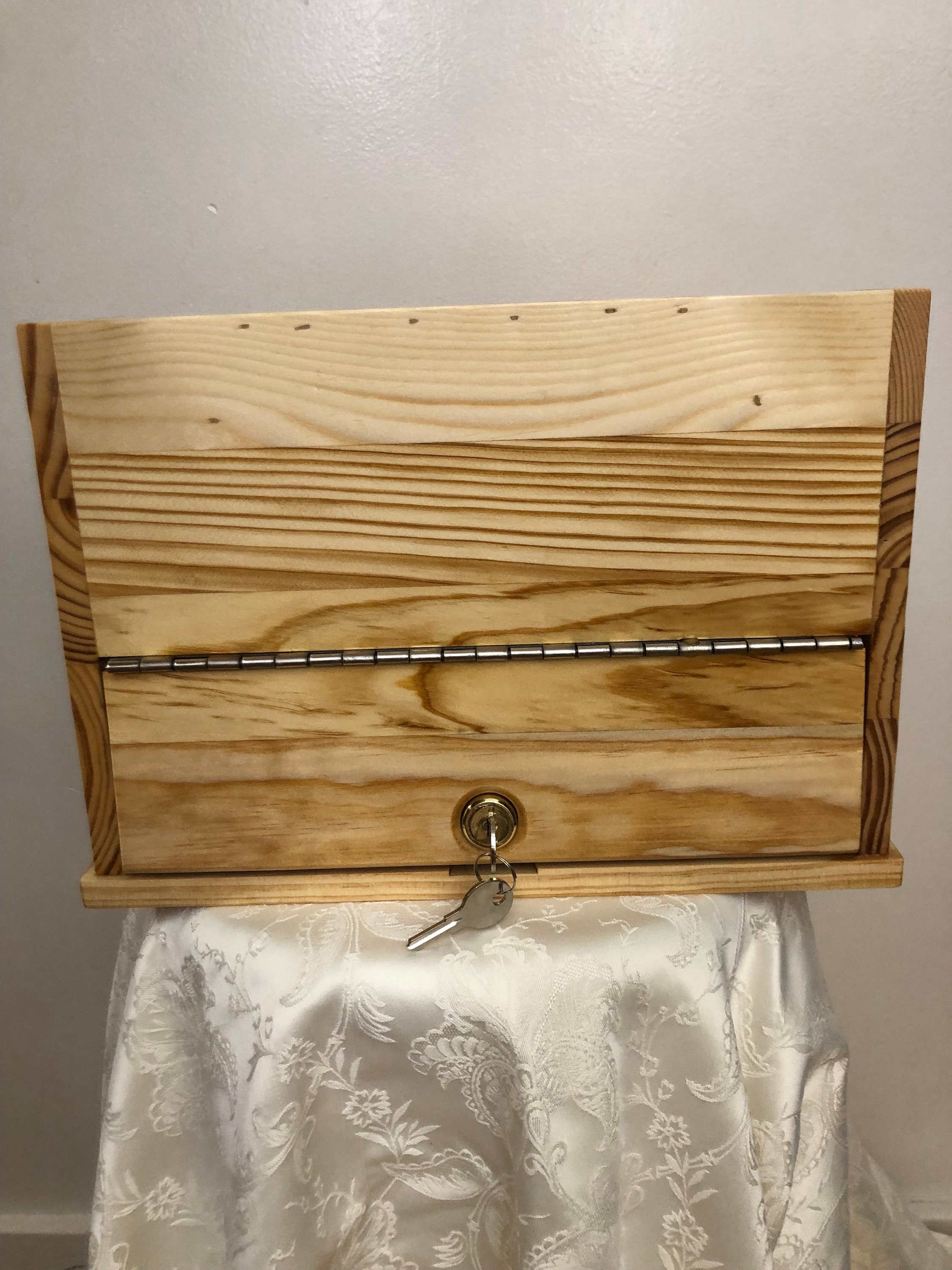 Donation Box/two Slot Donation Box - Etsy
