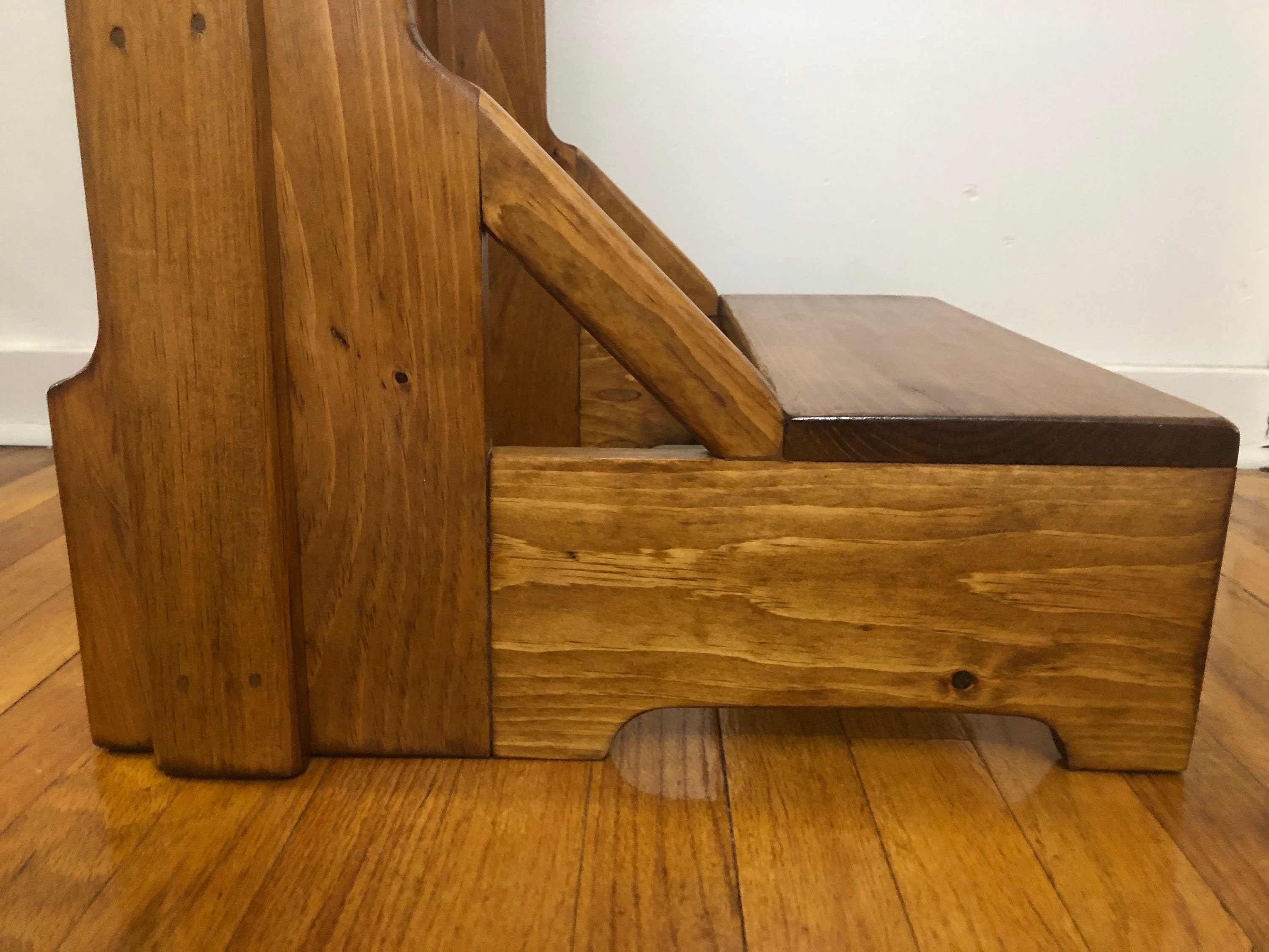 Prie Dieu Fixed Leg Prayer Kneeler Kneeling Bench Catholic Altar Home ...