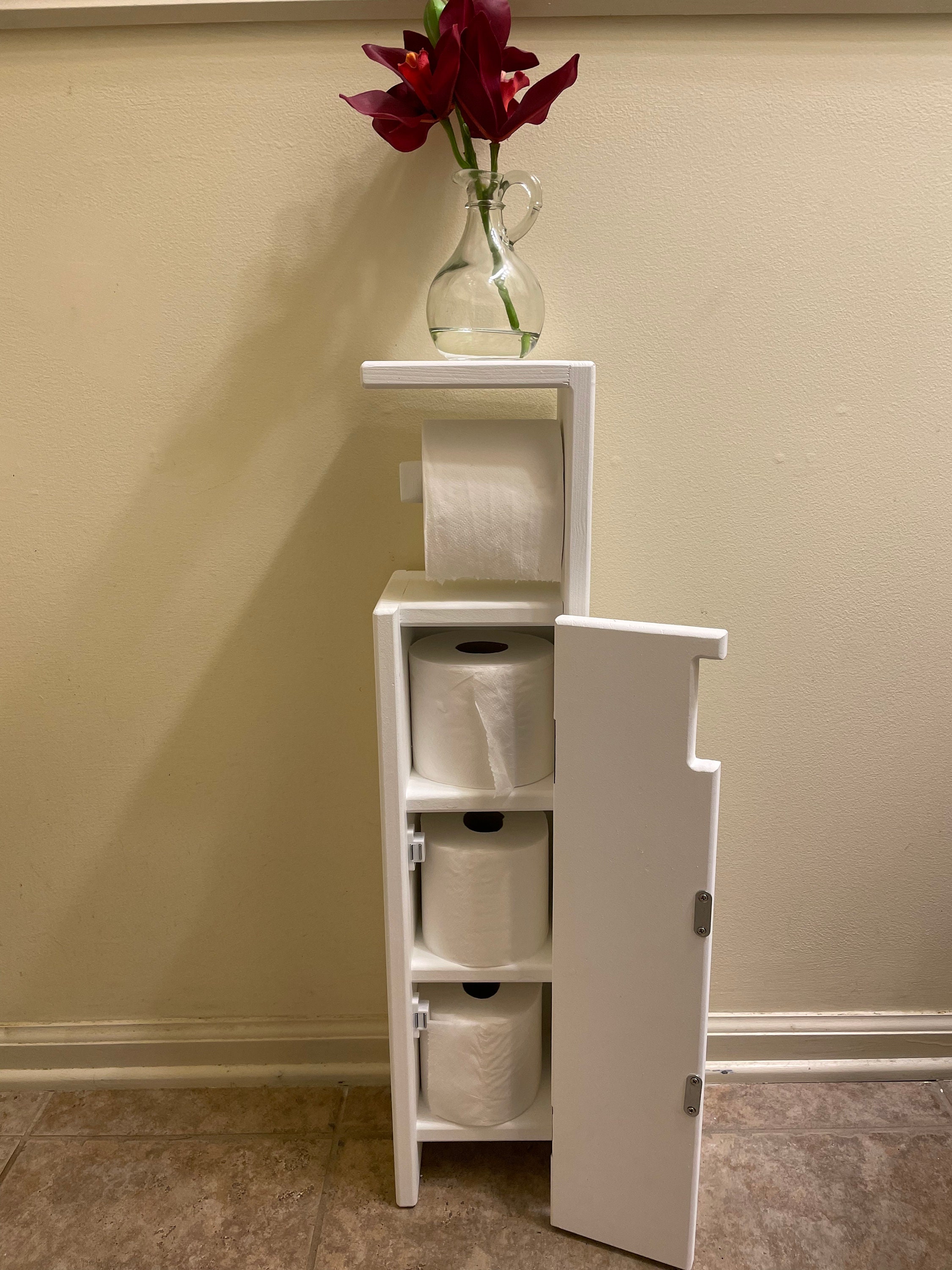 Toilet Paper Storage Door