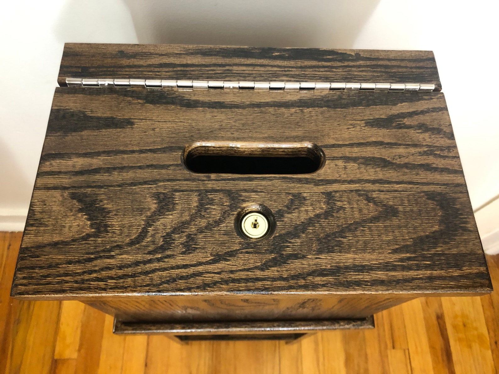 Church Collection Box, Donation Box, Comment Box, Free Standing, With ...