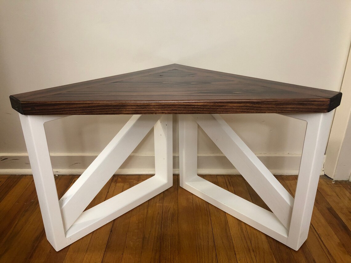 Corner Table - Etsy
